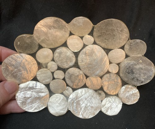 Anthropologie Capiz Shell Discs Trinket Dish | eBay