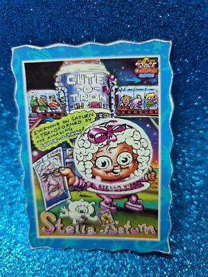 Glow Zone Space Oddbodz 🏆STELLA OF SATURN #SO-02 Trading Card🏆FREE POST ...