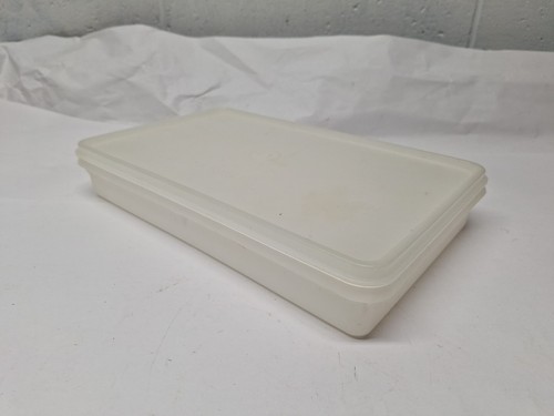 Vintage Tupperware Sheer Clear Bacon Deli Meat Keeper 794 With Lid 795 ...