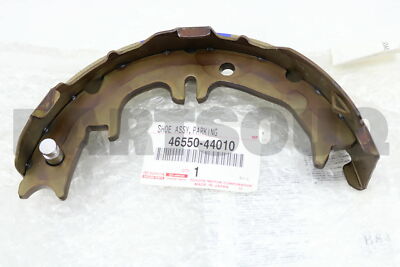 4655044010 Genuine Toyota SHOE ASSY, PARKING BRAKE, RH OR CENTER NO.2 ...