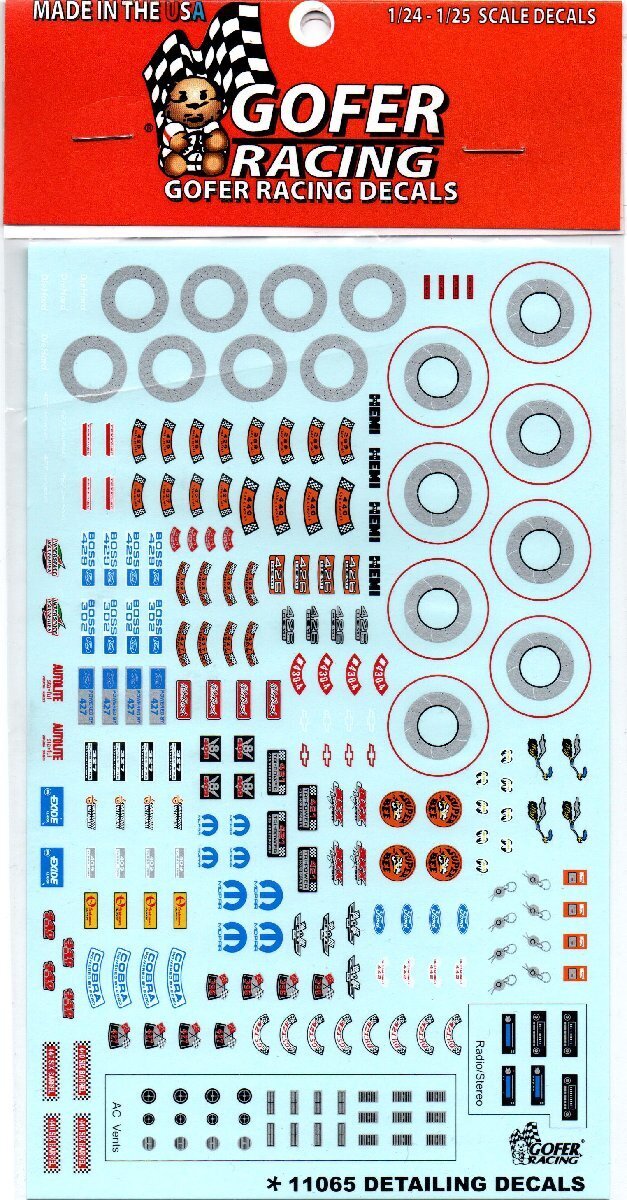 Detailing Decals Gopher Racing Decals | eBay