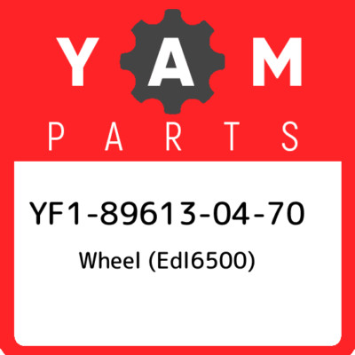 YF1-89613-04-70 Yamaha Wheel (edl6500) YF1896130470, New Genuine OEM ...