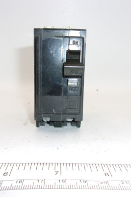 SQUARE D, QOB240 2 Pole Circuit Breaker 40A 120/240VAC Bolt-On Mount ...
