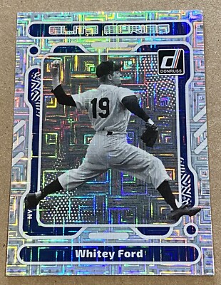 Whitey Ford - 2023 Panini Donruss Elite Series Vector Foil SP #E2 ...