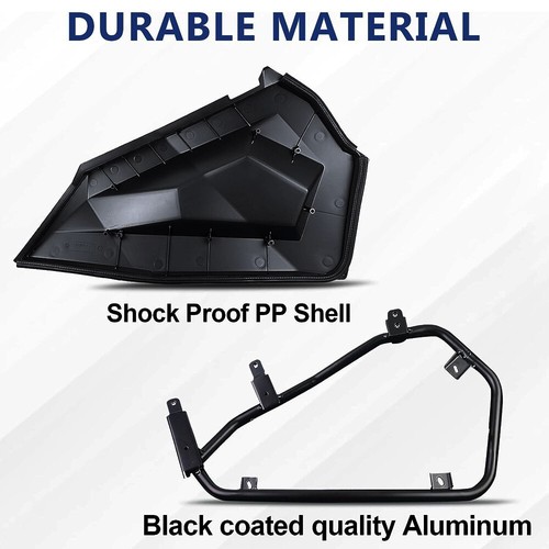 Plastic Half Lower Doors Panel Inserts Fit For Polaris RZR XP 4 1000 ...