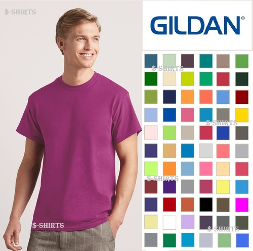 Gildan G500 5000 Heavy Cotton 70 Colors 2XL - 5XL Brand New On Sale! | eBay