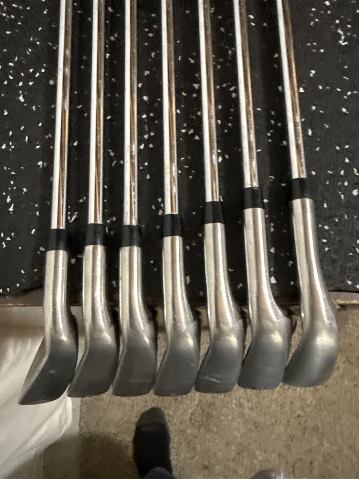 Cobra F-Max Superlite 5-PW, GW Iron Set Steel Stiff Flex +1/2" RH 7479 ...