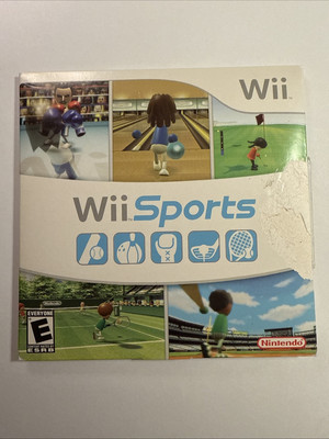Original Wii Sports (Nintendo Wii) Authentic TESTED & WORKING ...