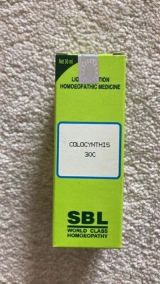 SBL Colocynthis Dilution 30 CH FREE SHIPPING!!! | eBay
