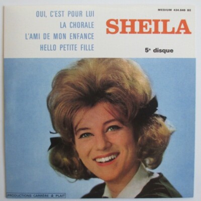 SHEILA - CD SINGLE "EP" 4 TITRES "OUI, C'EST POUR LUI" | eBay