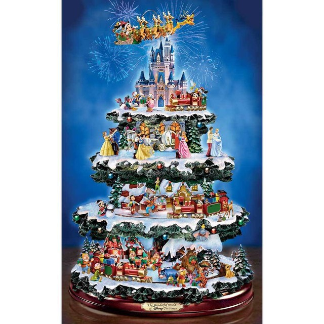 Disney Tabletop Christmas Tree: The Wonderful World of Disney for sale ...