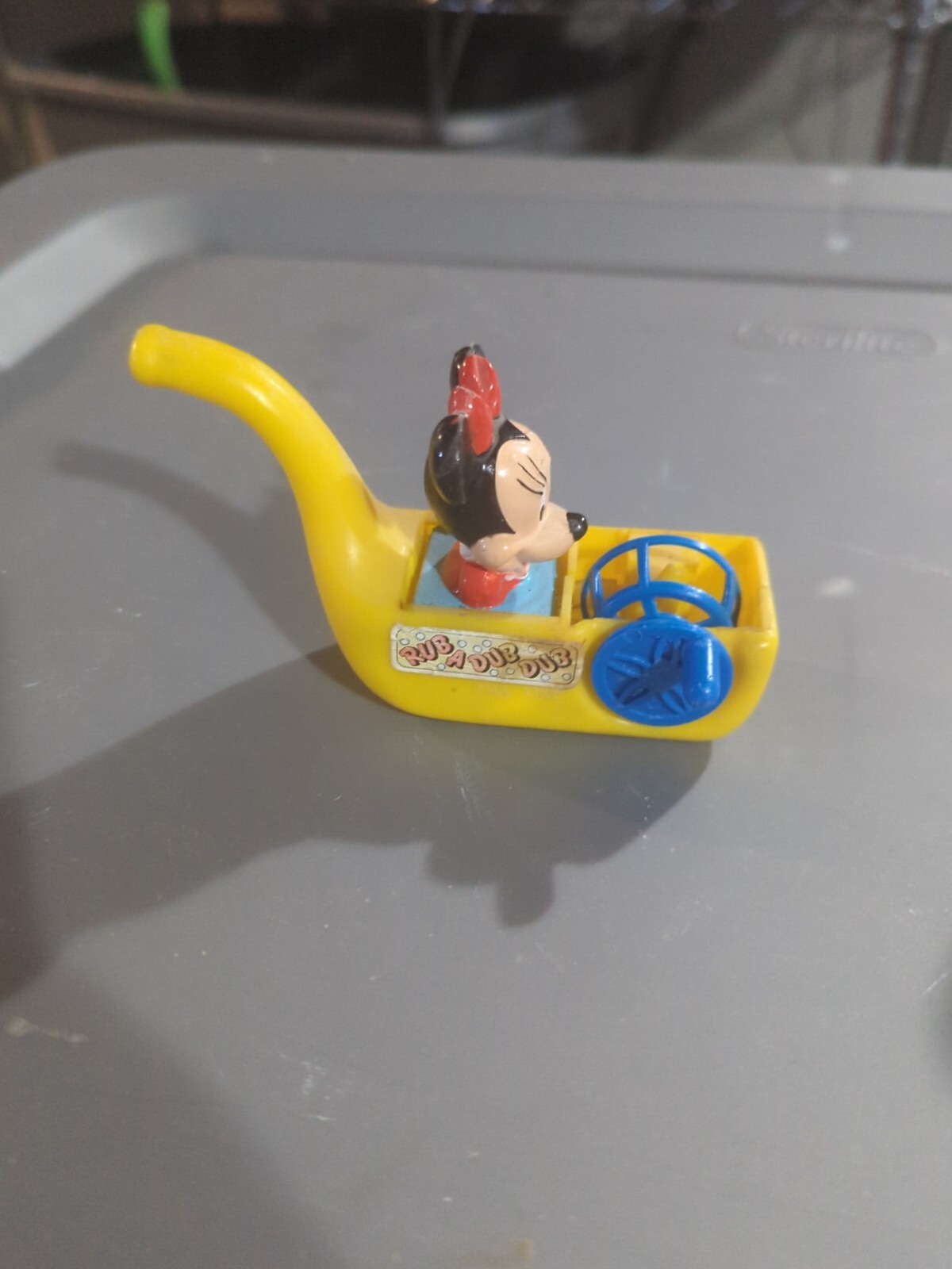 Minnie Mouse in Pink Buggy Disney Tootsie Toy Manual Bubble Blower ...