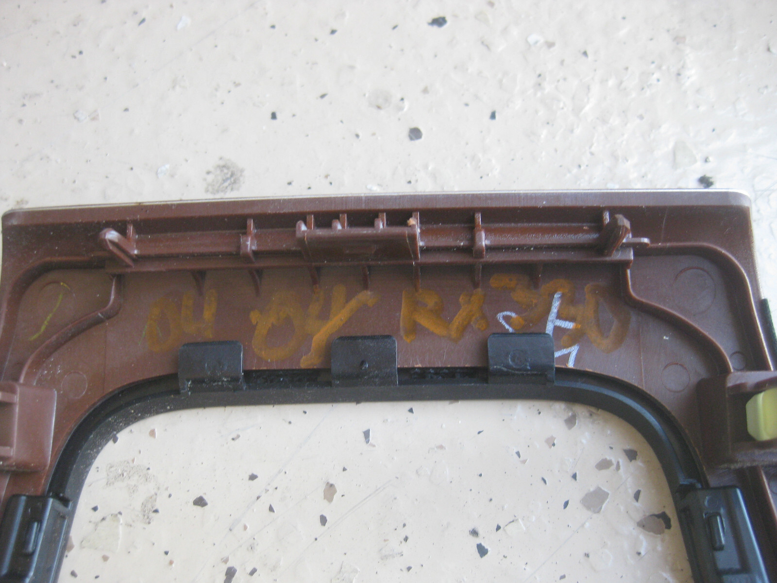 2004-2009 LEXUS RX 350 330 400h CONSOLE CENTER SHIFT UPPER PANEL WOOD ...