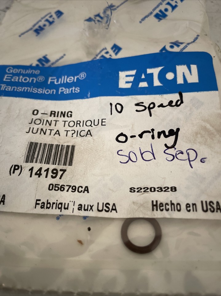 GENUINE EATON FULLER O-RING FUL 14197 NEW OEM | eBay
