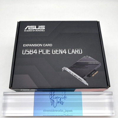 ASUS USB4 PCIe GEN4 CARD | USB-C | DisplayPort 1.4 | PCIe 4.0 | 4 Ports ...