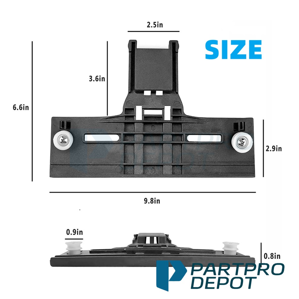 W10350376 Dishwasher Upper Rack Adjuster for Kenmore Whirlpool Kitchen ...