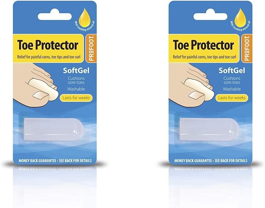 Profoot Toe Protector - Pack of 4 - Toe Caps - Hammer Toe Protectors ...