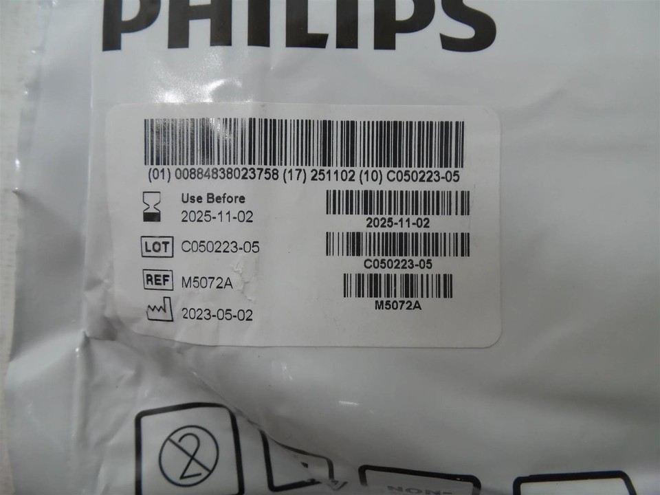 Lot of 5 Philips Heartstart Smart Pads Cartridge M5072A-Free Shipping ...