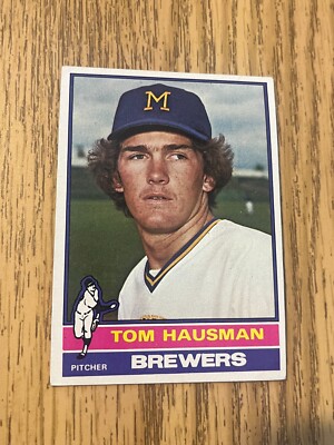 1976 Topps Tom Hausman Milwaukee Brewers #452 - C2 | eBay
