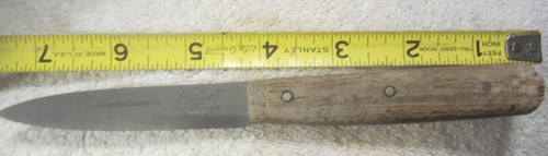 3" blade R.H. Forschner Victorinox semi serrated paring Knife Wood ...