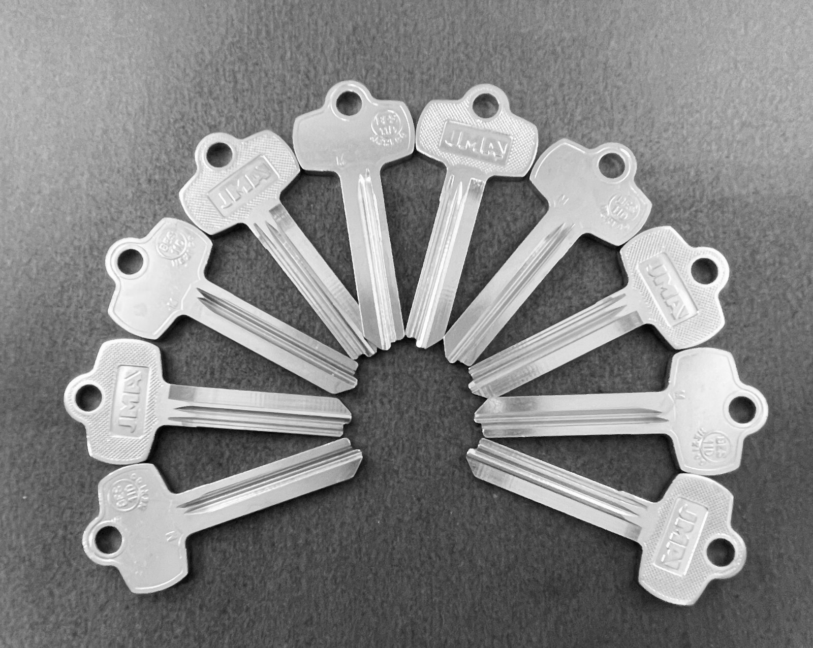 Lots of 2/5/10 1A1M1 A1114M BES-11D Type Key Blanks for Best M Keyway ...
