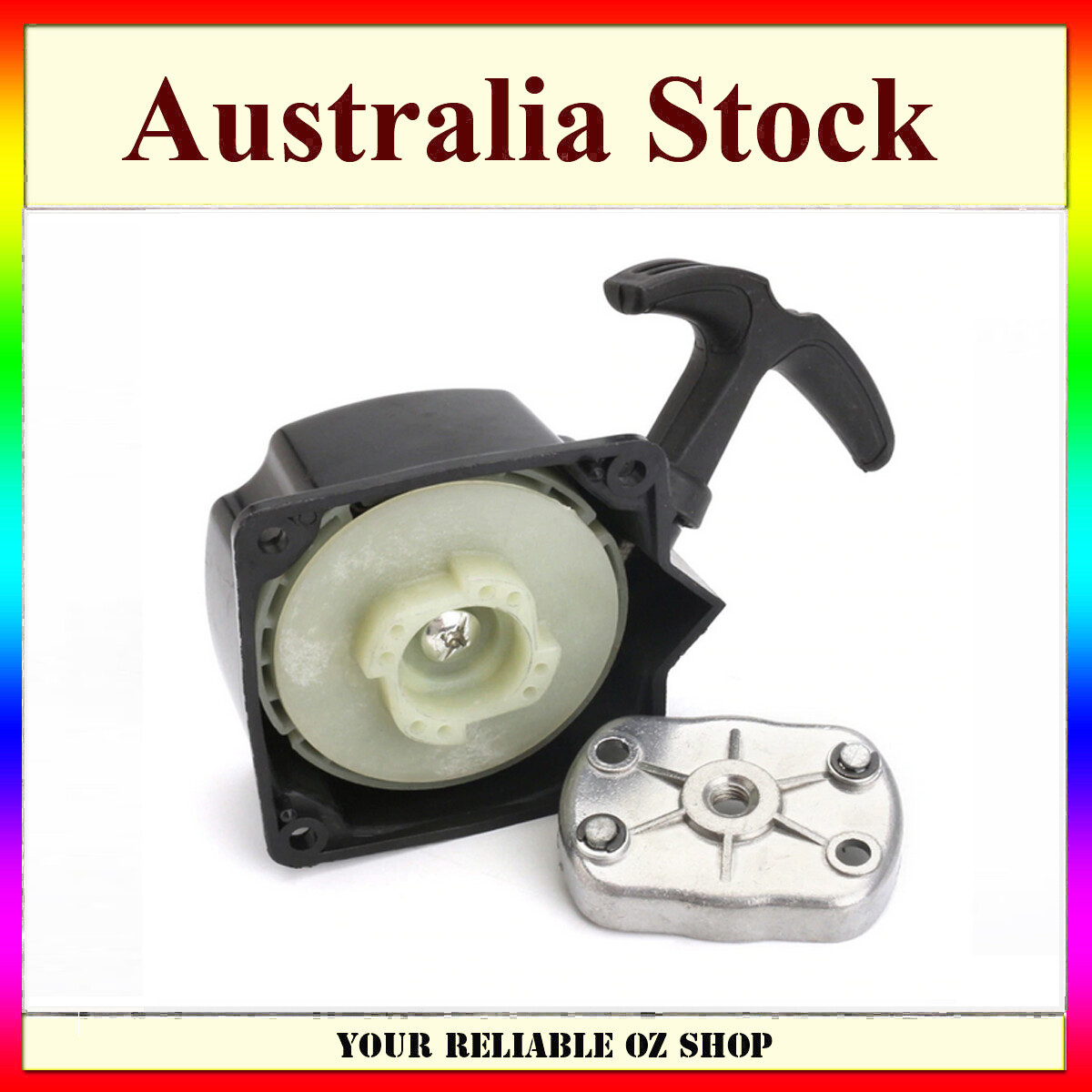 66mm Recoil Pull Starter Start For 49cc 52cc Brushcutter Whipper ...