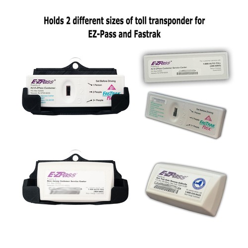 Toll Transponder Holder for new Fastrak, EZ Pass, and I-Pass 3 Point ...