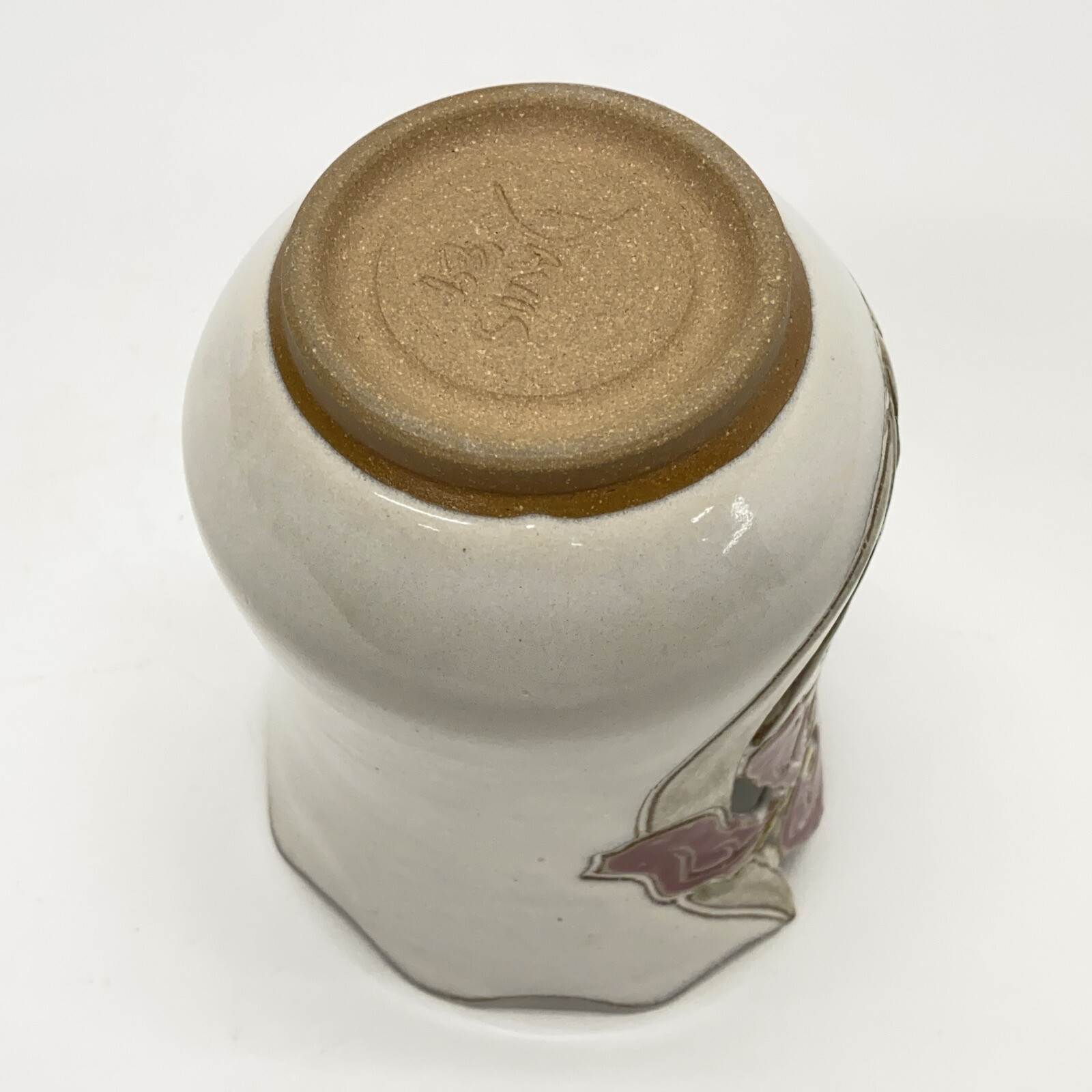 Davis Studio Art Pottery 6" Reticulated Vase Candle Holder Lilies ...