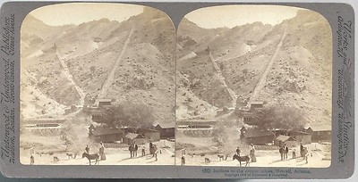 1904 Stereoview of Metcalf Arizona Copper Mine Inclines – Now a Ghost ...
