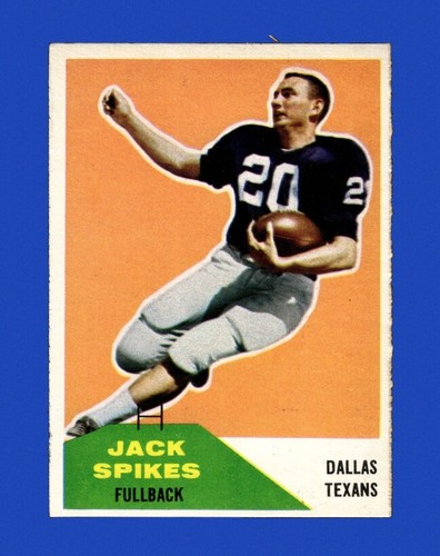 1960 Fleer Set-Break # 39 Jack Spikes RC EX-EXMINT *GMCARDS* | eBay
