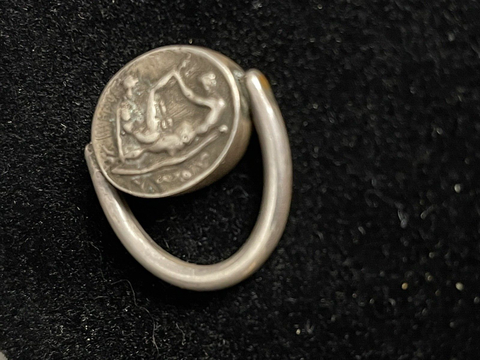 Ancient Roman 3rd Century AD Silver Flip Coin SPQR Ri… - Gem