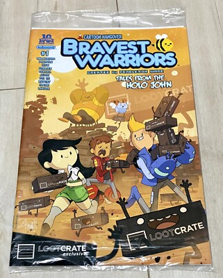 KABOOM! COMICS CARTOON HANGOVER BRAVEST WARRIORS TALES FROM THE HOLO ...
