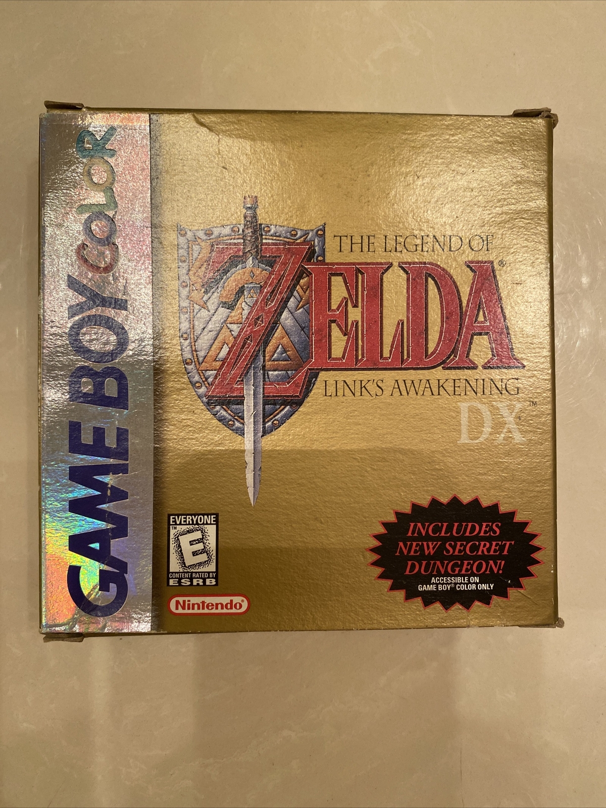 The Legend of Zelda Link's Awakening DX Game Boy Color complete CIB ...
