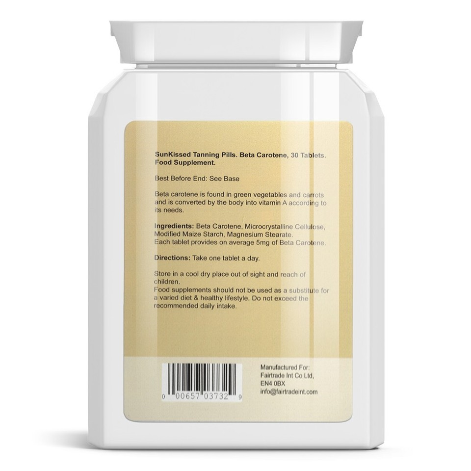 Sunless Tanning Tablets, Lovely All year Round Tan By Sunkissed - 30 ...