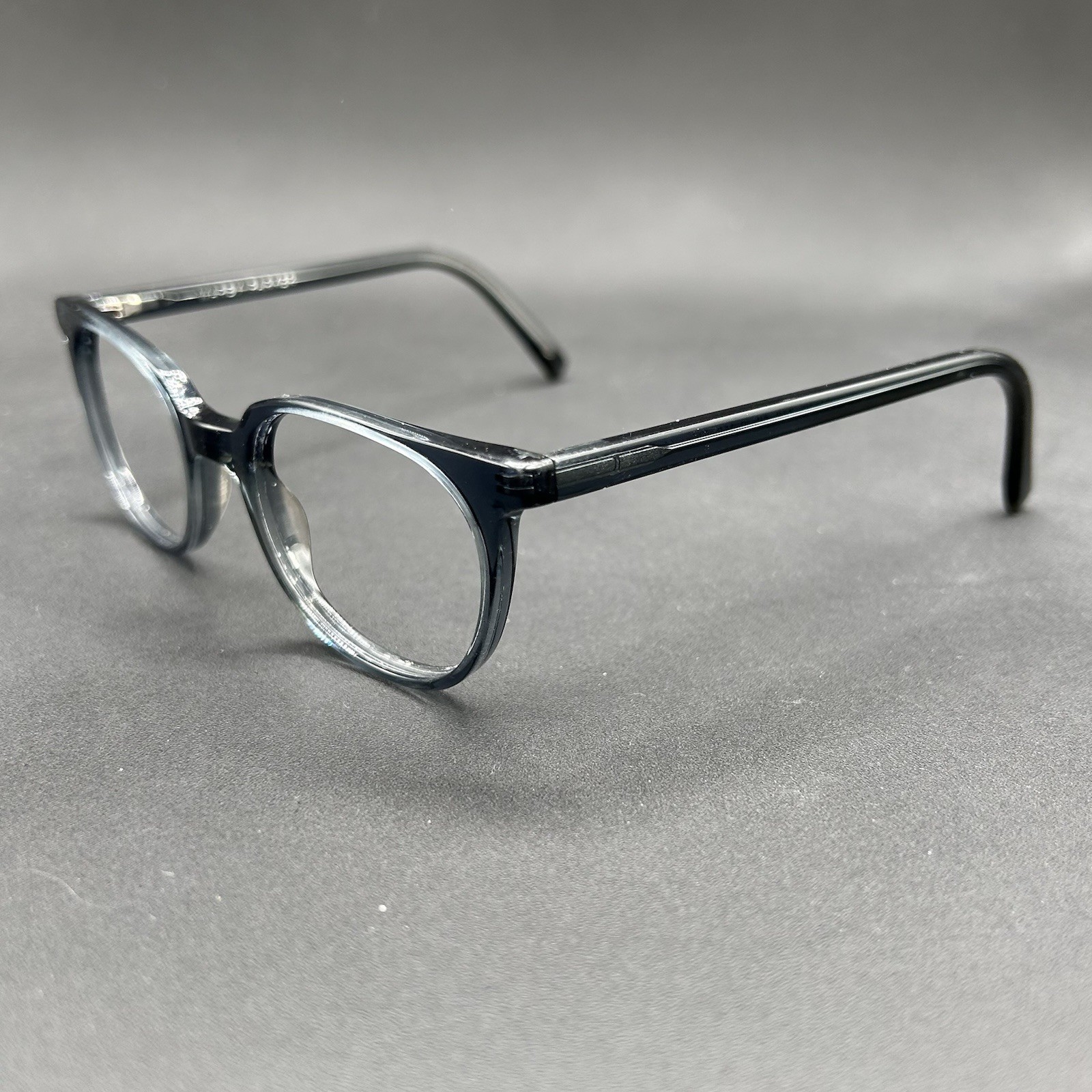 Warby Parker Keene 370 Eyeglasses Frame Blue Teal Crystal 48-19-140 ...