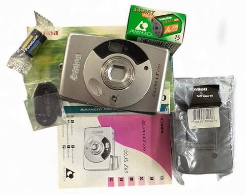 Canon (Vintage) Elph Z65 LT270 IX240 APS Point & Shoot Film Camera ...