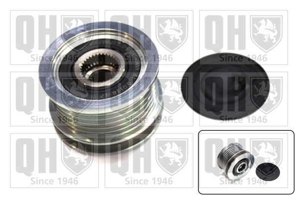Overrunning Alternator Pulley fits MERCEDES E220 W210 2.2D 95 to 99 ...