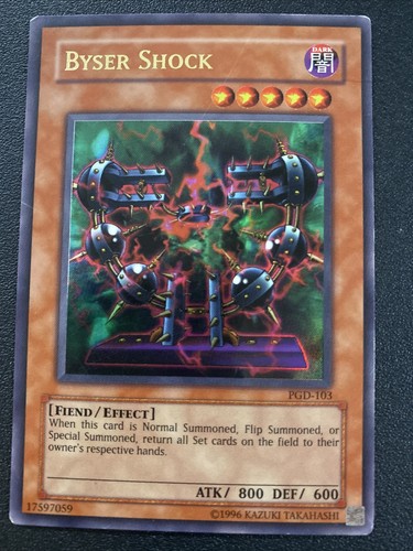 Yu-Gi-Oh! TCG Byser Shock Pharaonic Guardian PGD-103 Unlimited Ultra ...