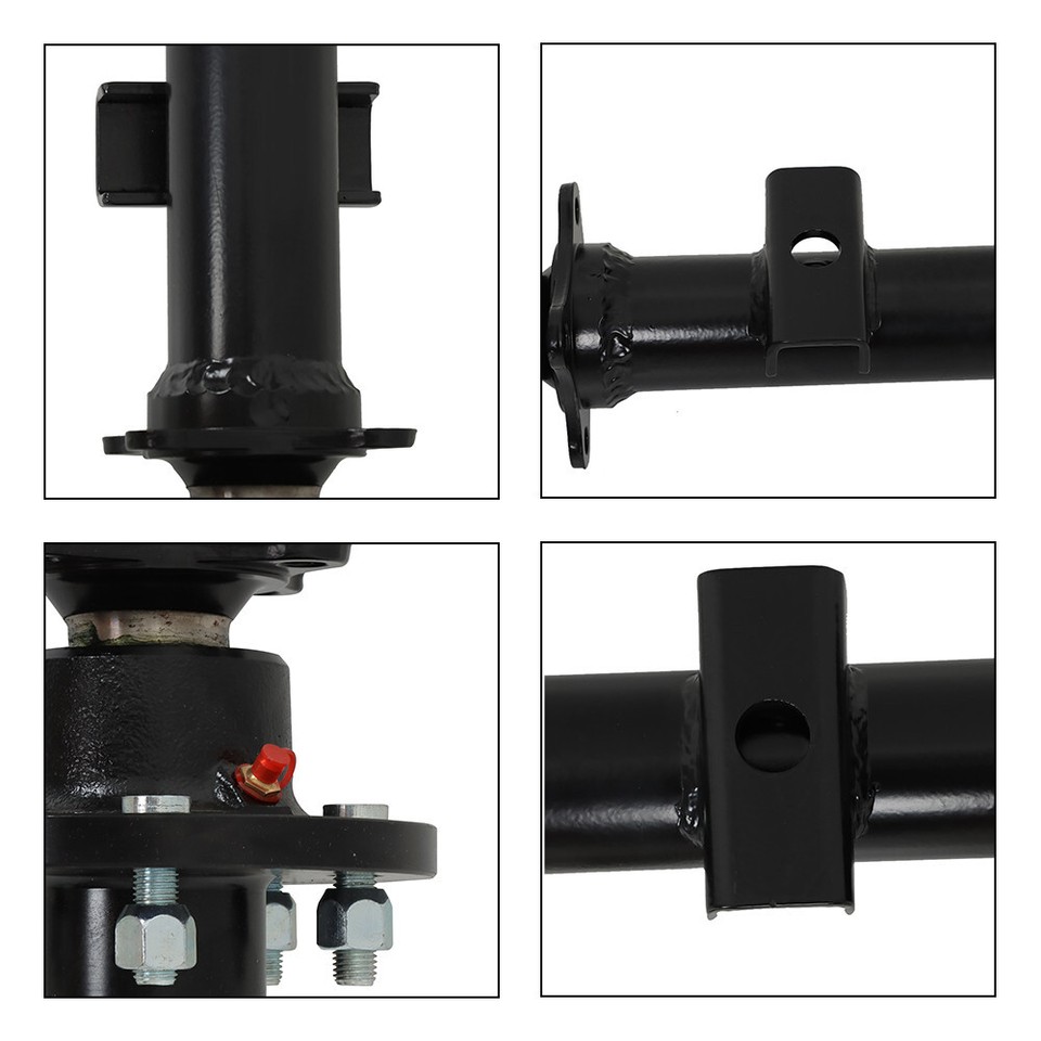 LABLT 3.5K Trailer Axle 5lug Trailer, Cargo, Dump Utility Axle 3500lbs ...