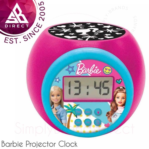 Lexibook RL977BB Barbie Childrens Projector Clock with Timer│Digital ...