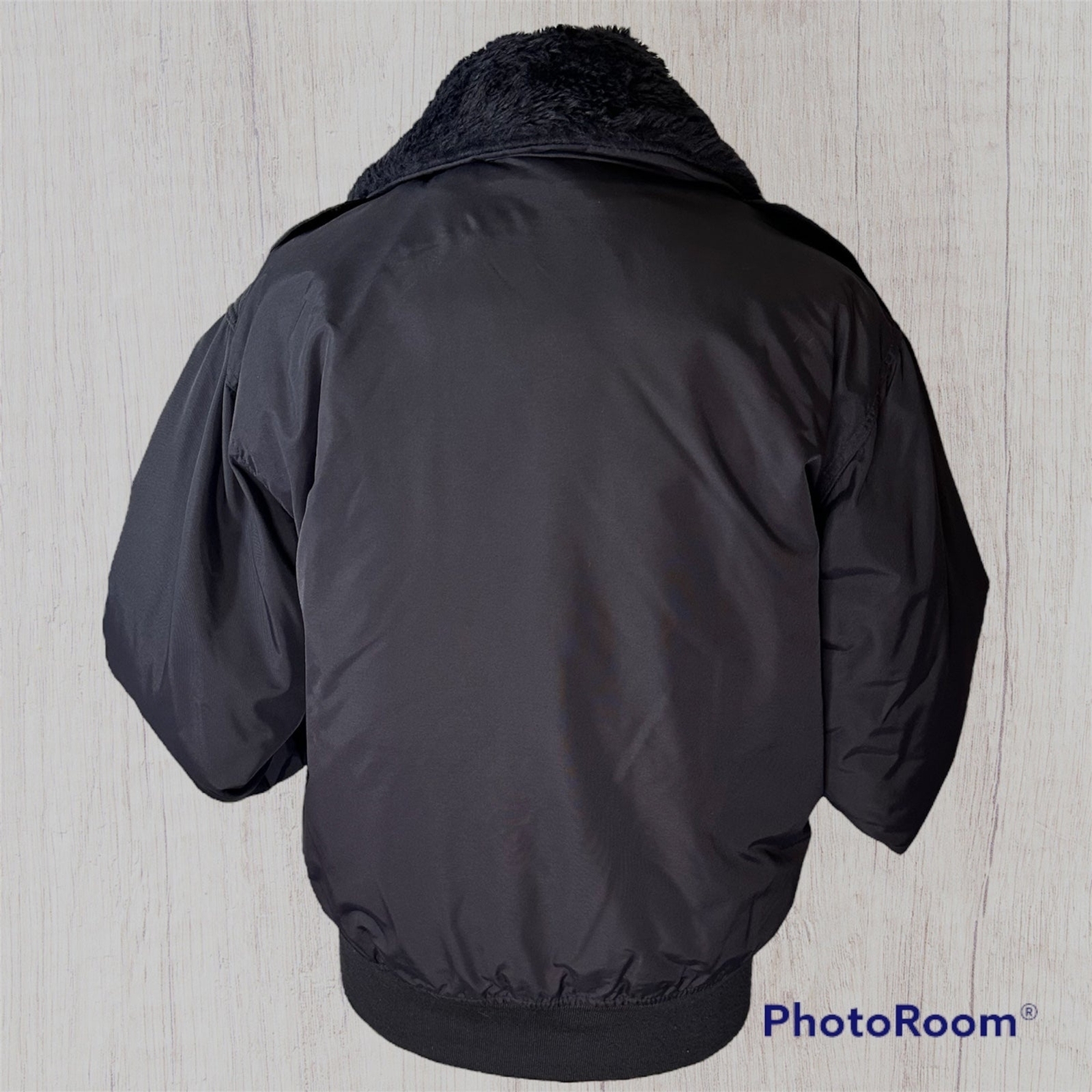 Vintage Men’s Timberking Large Navy Flight Jacket w/Removable Fuzzy ...