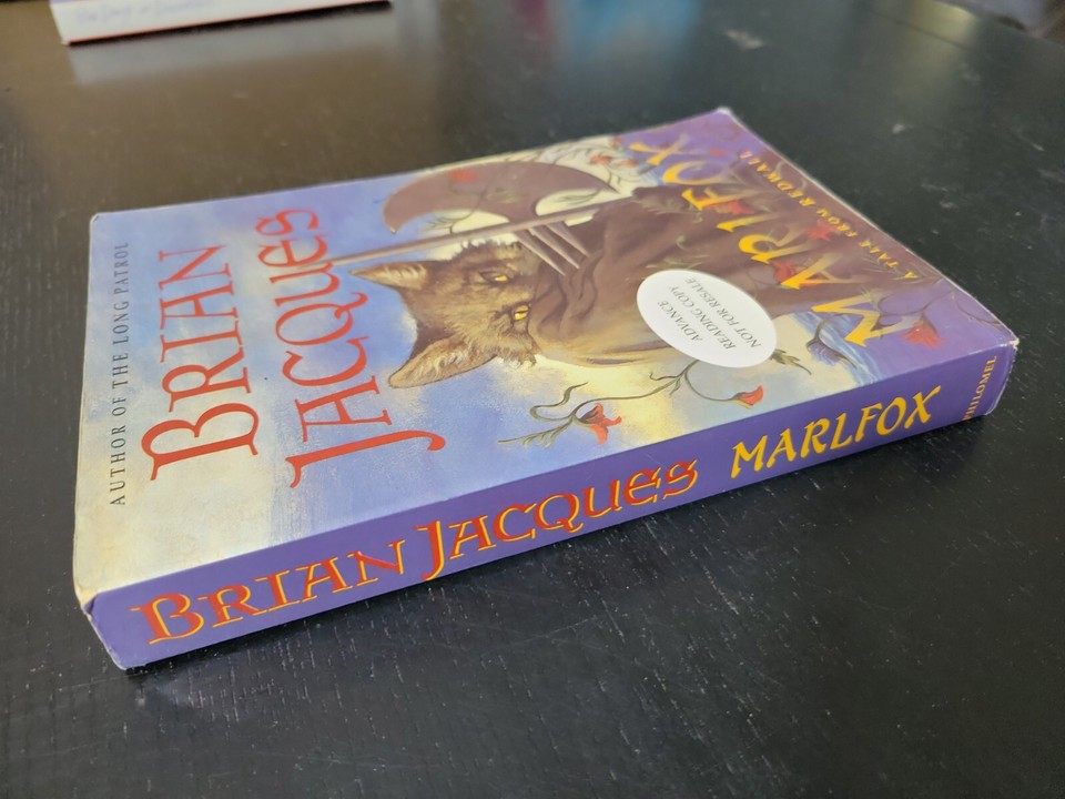 Marlfox by Brian Jacques Redwall Advance Readers Copy ARC Proof redwall ...