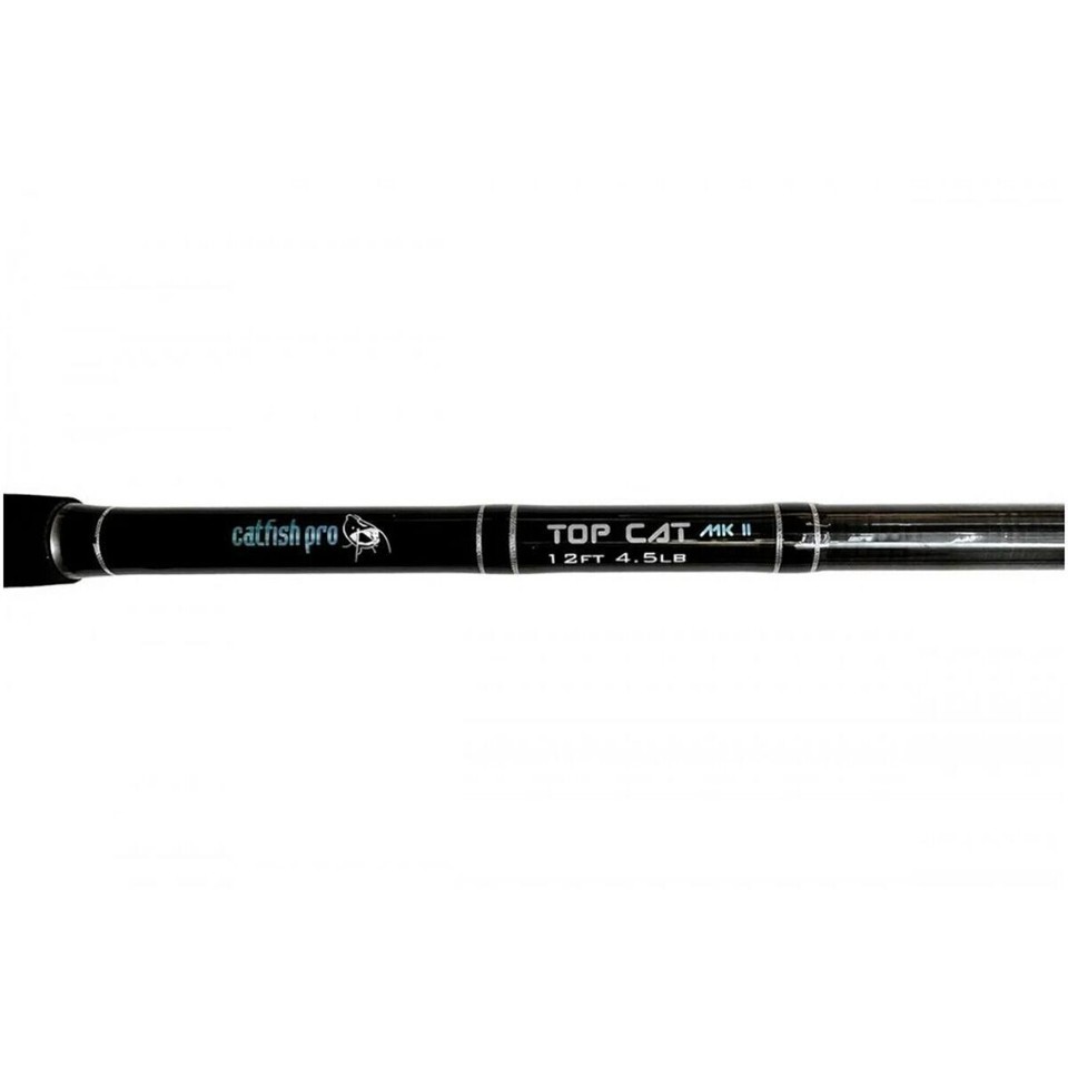 Catfish Pro Top Cat Rod 12ft 4.5lb Catfish Fishing Rod - CP05A | eBay UK