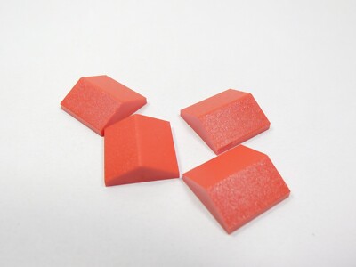 LEGO 4 Red 2x2 Double Slope Roof Slope R3 | eBay