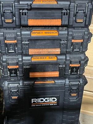 Ridgid Pro Gear Tool Box Labels for Gen 1 or Gen 2 tool boxes | eBay