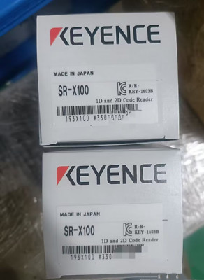 1PC New Keyence SR-X100 Barcode Reader SRX100 In Box Brand new SR-X100 ...