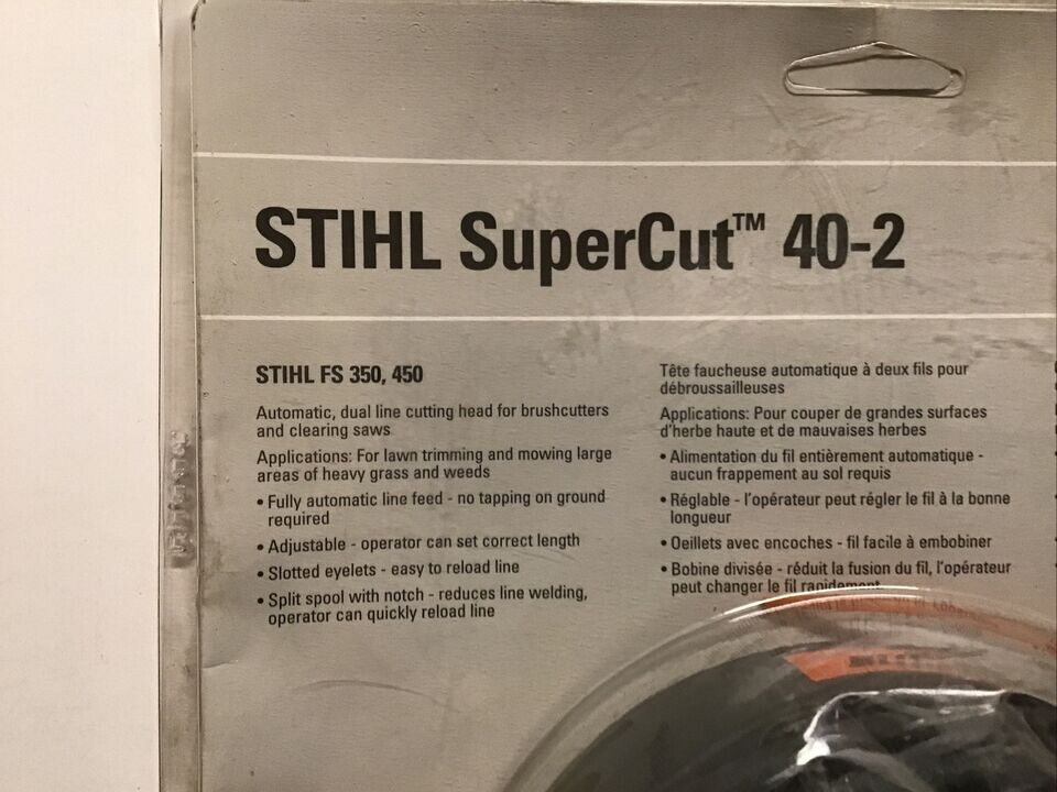 Stihl SuperCut 40-2 Head 40037102142 FS350 FS450 | eBay