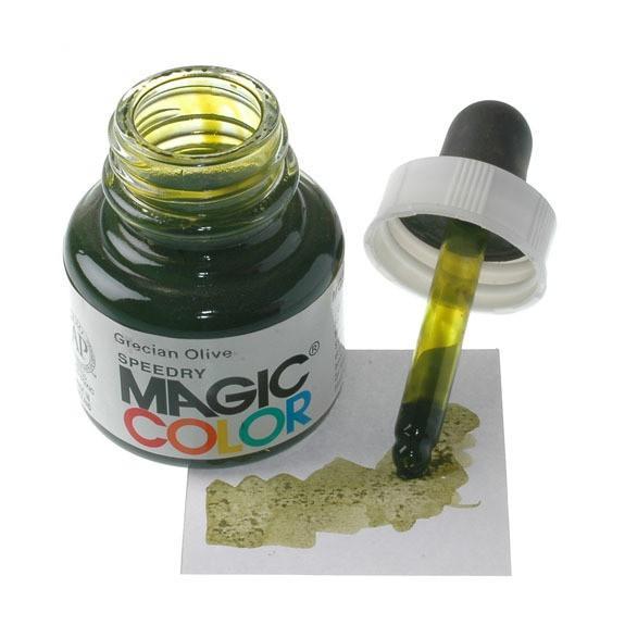 Magic Color Liquid Acrylic Ink 28ml Bottle With Pipette Mc390 Grecian ...