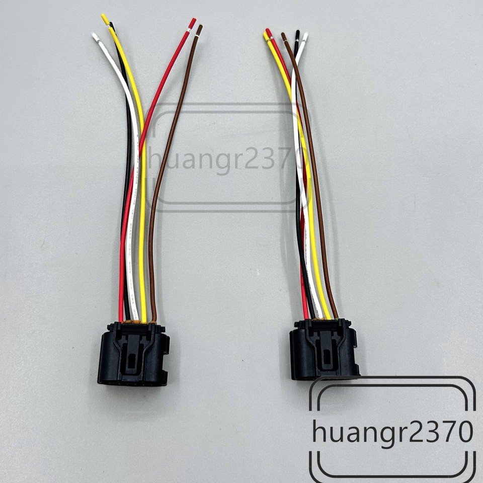 2 X 5 Wire MAF Mass Air Flow SENSOR Connector for Toyota Lexus 025 ...