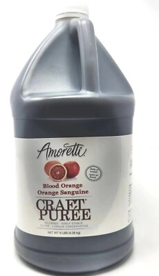 Amoretti Puree Craft Blood Orange 9 Pounds Cocktail Bar Beer Drink ...
